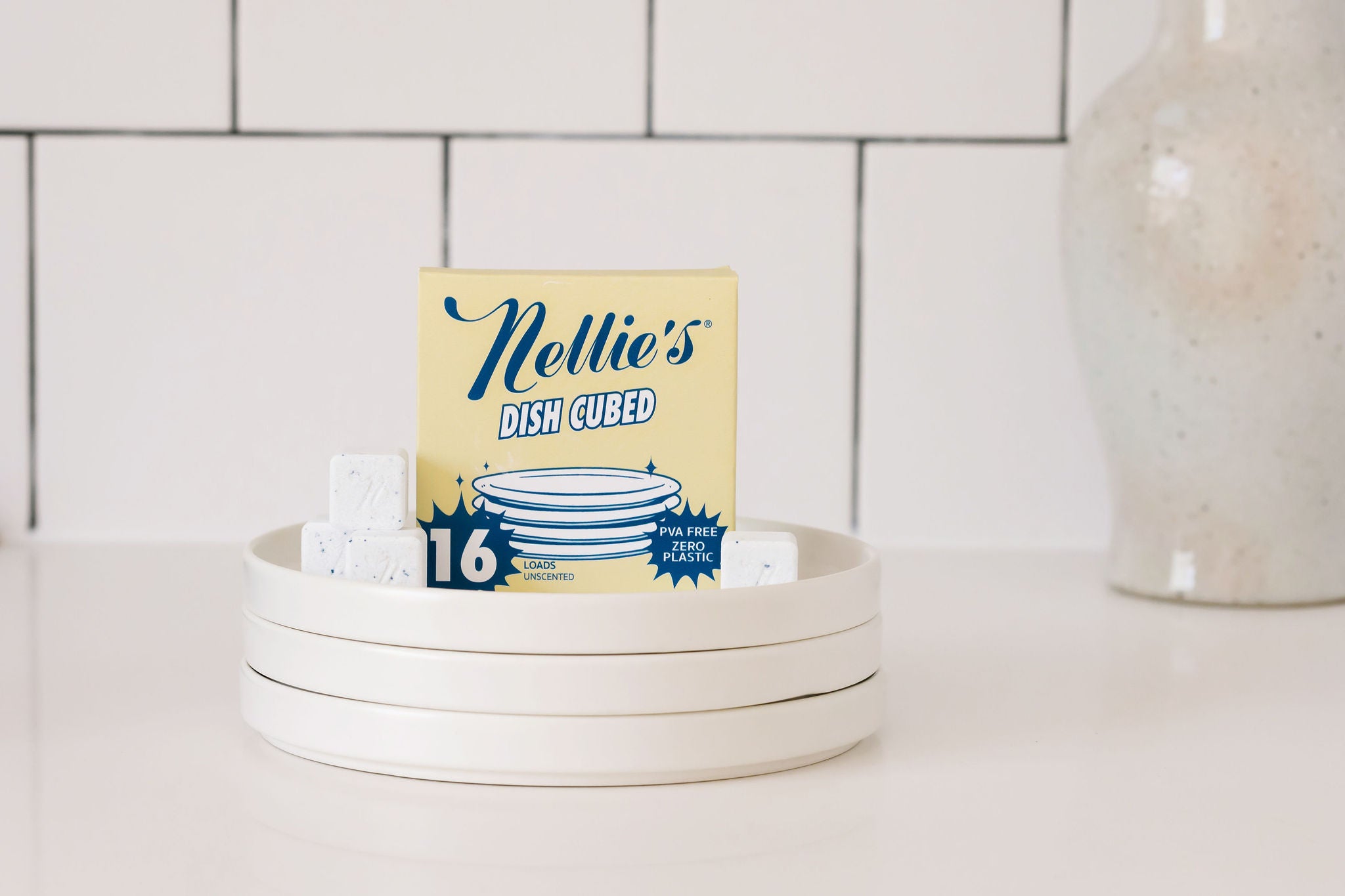 Get Ready to Dish Out the Clean with Nellie's Dish Cubed!
