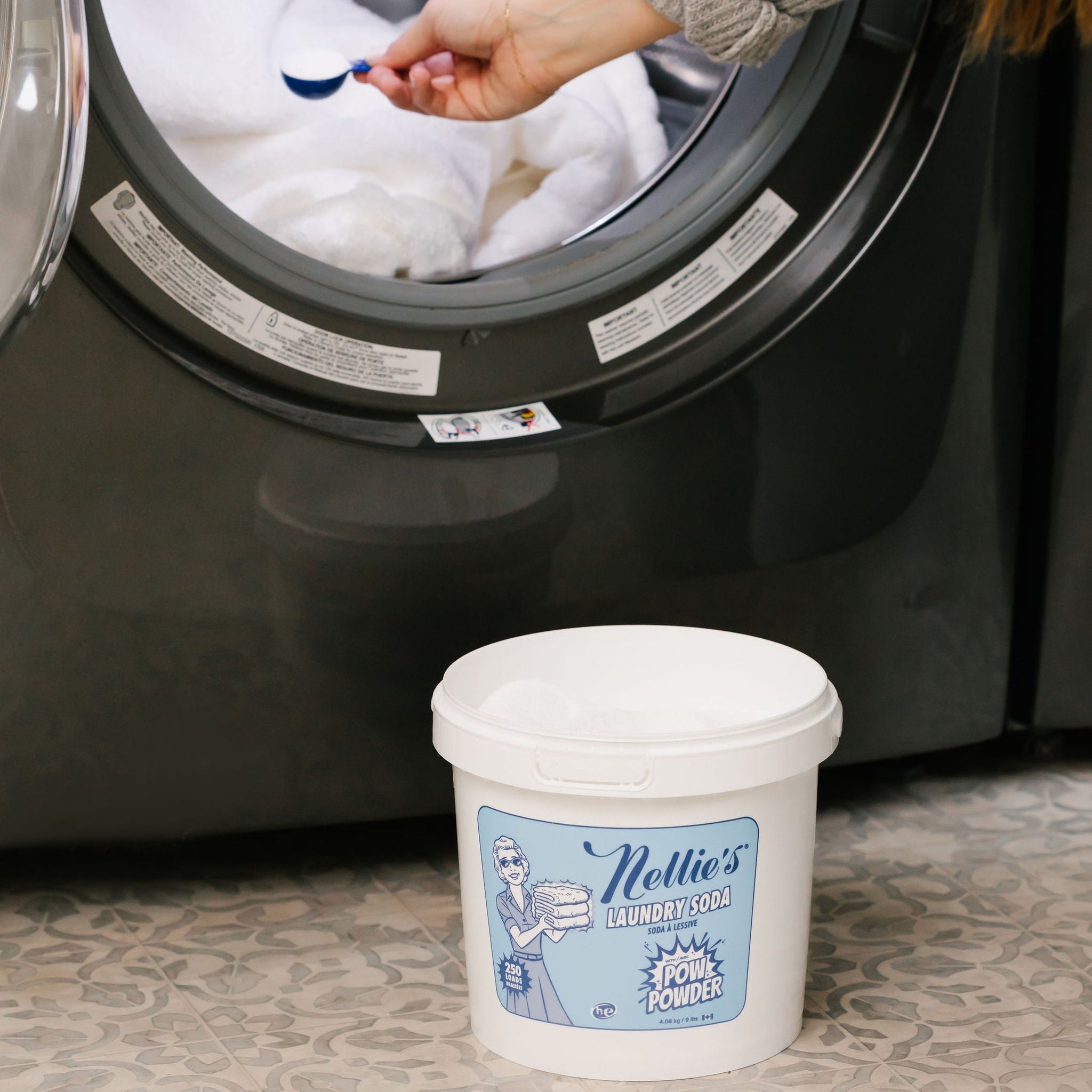 Laundry Soda with POW Powder | Nellie's