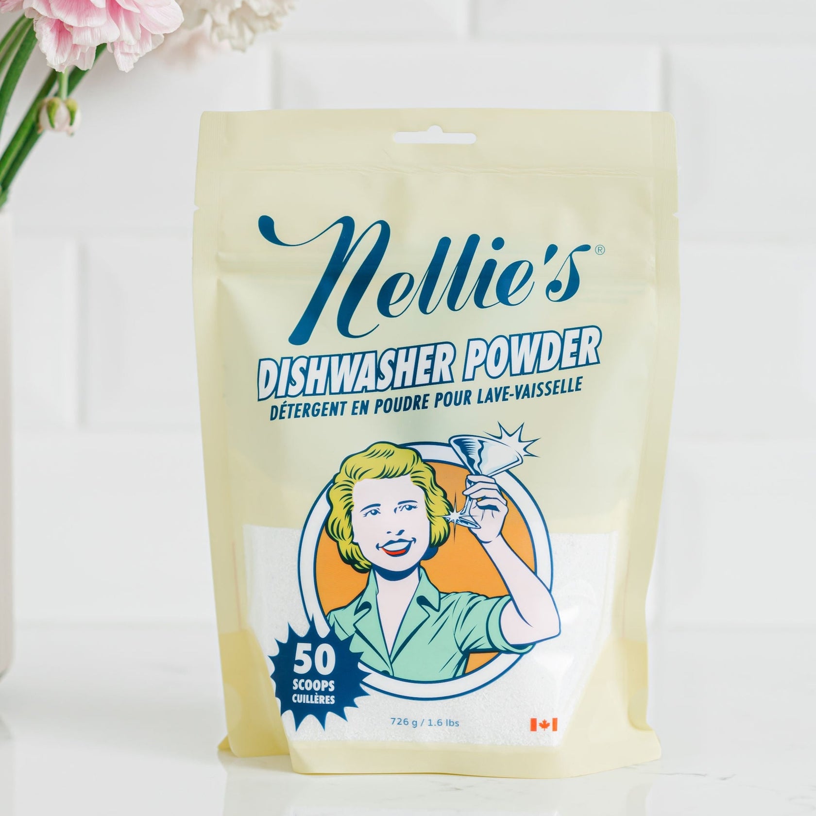 Nellie's Dishwasher Powder | Plant-Based | Dishwasher Detergent